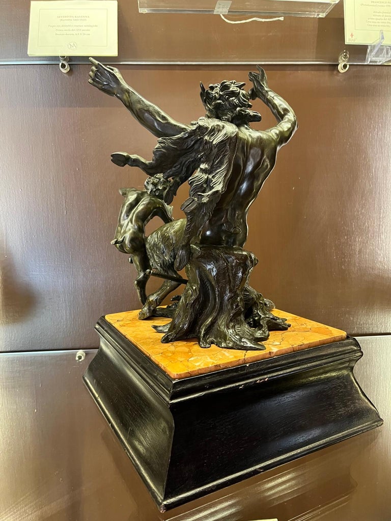 Unknown - Figuratif nu figuratif en bronze Satyre satyre mythologique ...