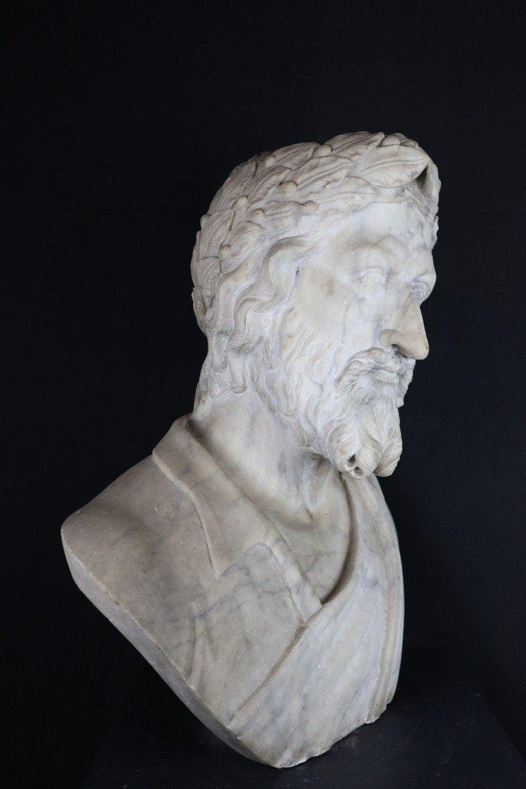 Unknown - BUST in marble probably from Carrara representing King Henri ...