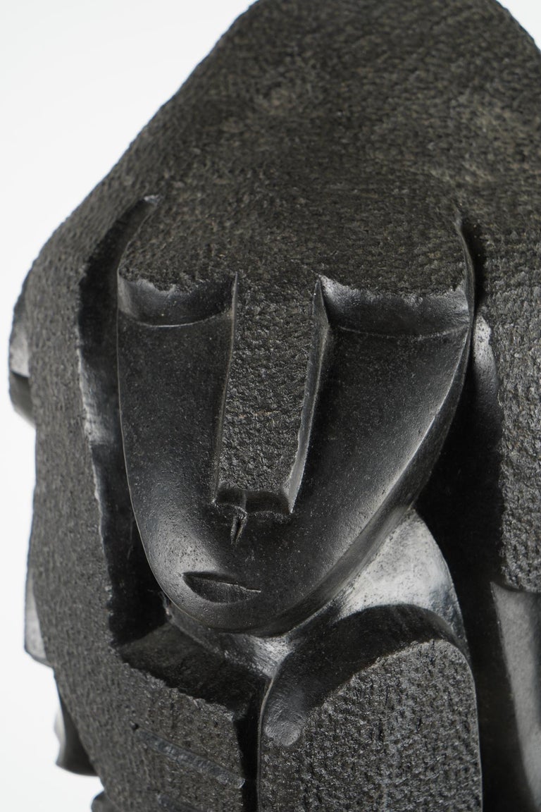 Unknown - CARVED STONE TOTEM For Sale at 1stDibs