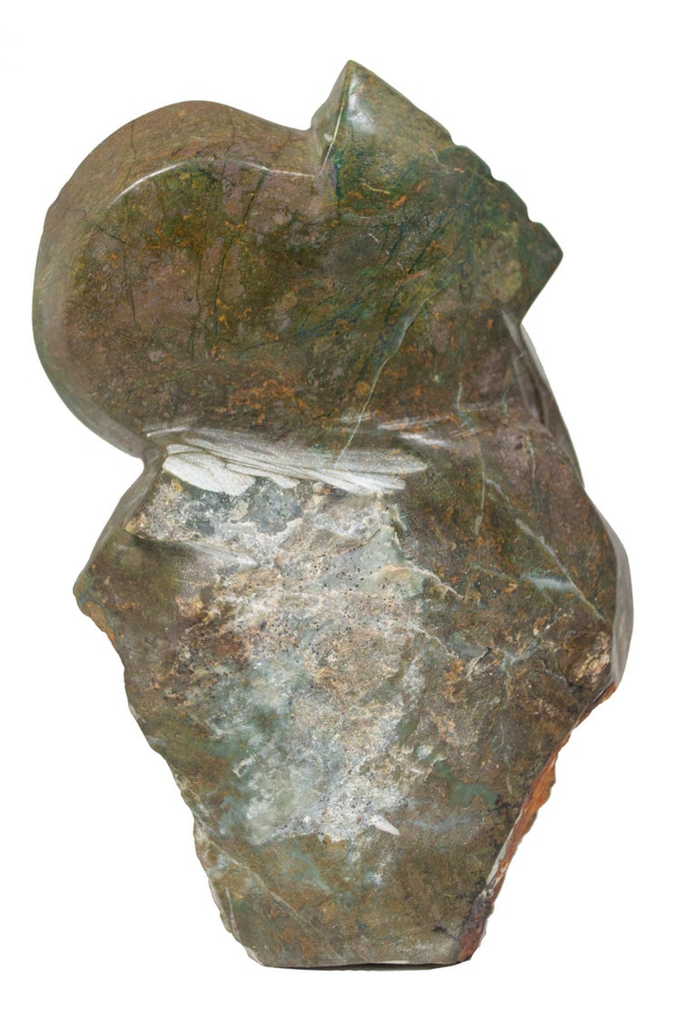 Unknown - 'Creation' original verdite Shona stone sculpture by Newton ...