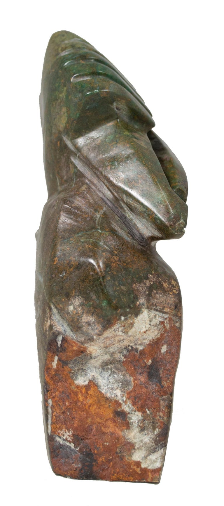 Unknown - 'Creation' original verdite Shona stone sculpture by Newton ...