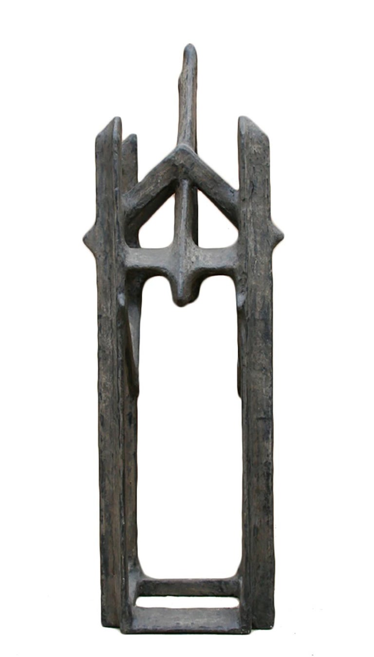 Unknown - Geometric Abstract Tower Sculpture For Sale at 1stDibs