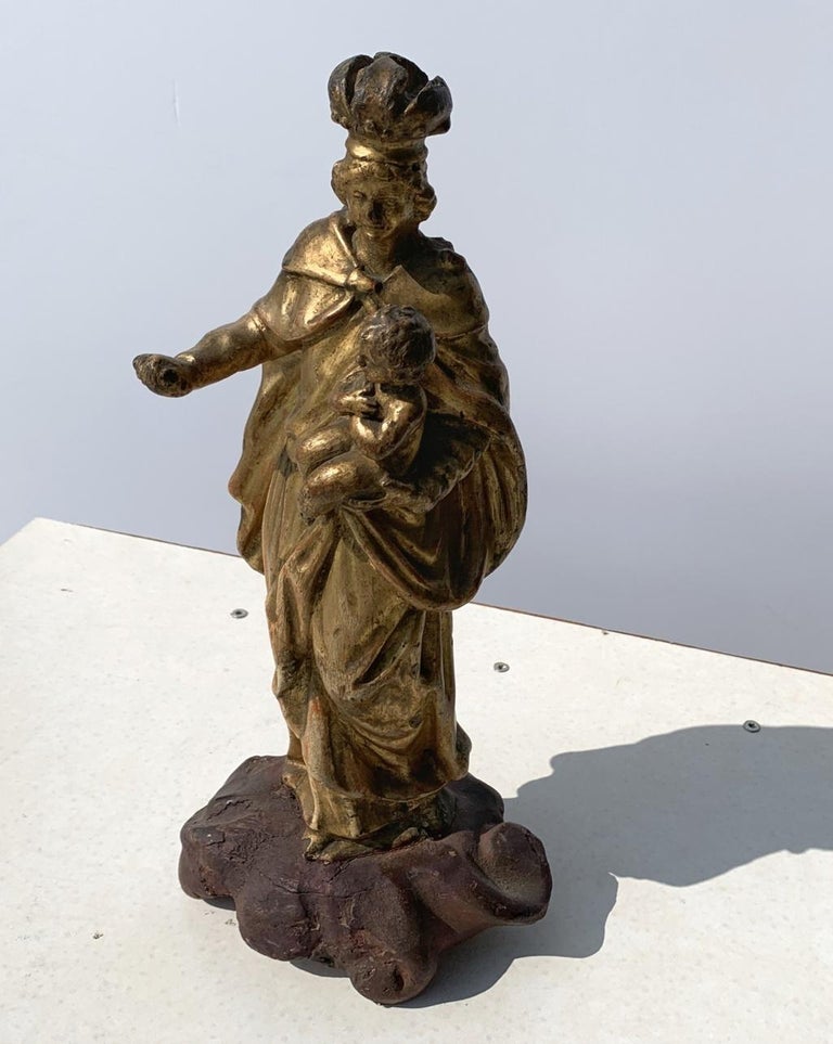 Unknown - Italian Carved Gilded Wood Sculpture, Italy, 18th Century ...