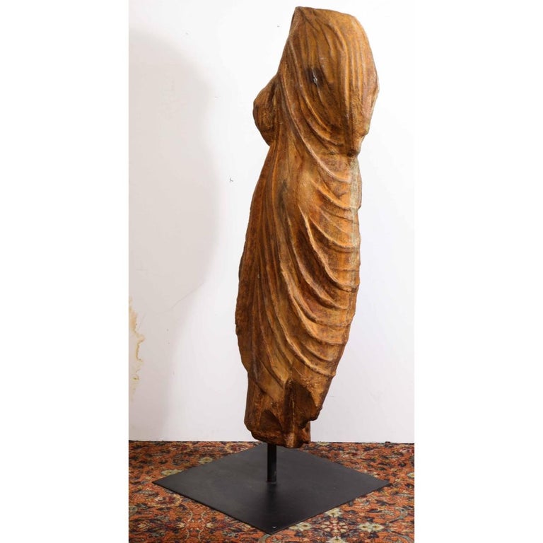 Unknown - Life-Size Roman Style Patinated Fiberglass Torso, after the ...