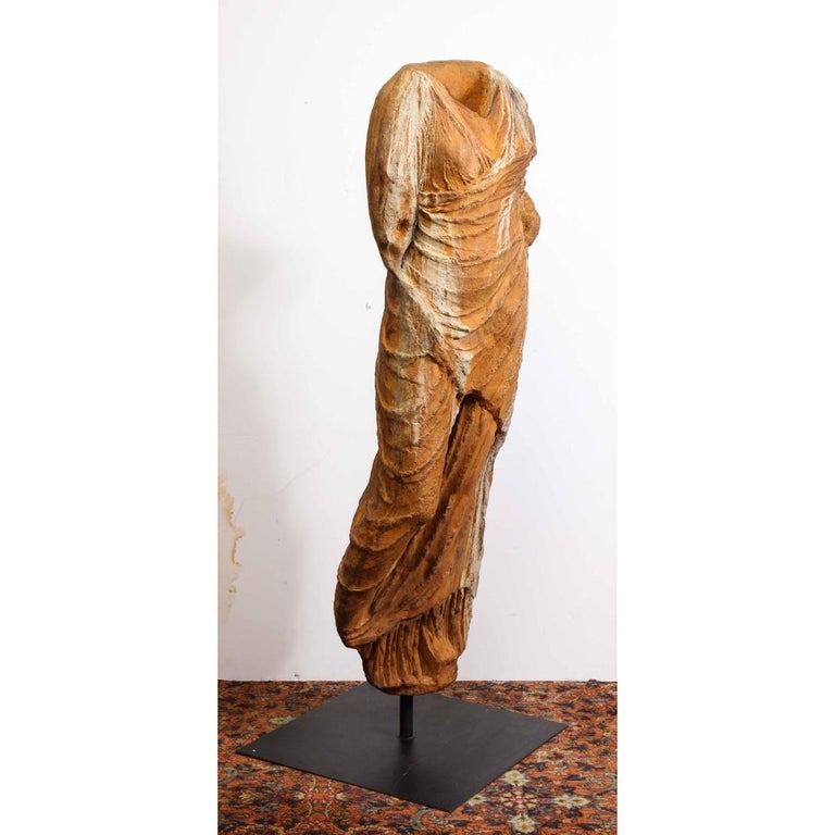 Unknown - Life-Size Roman Style Patinated Fiberglass Torso, after the ...