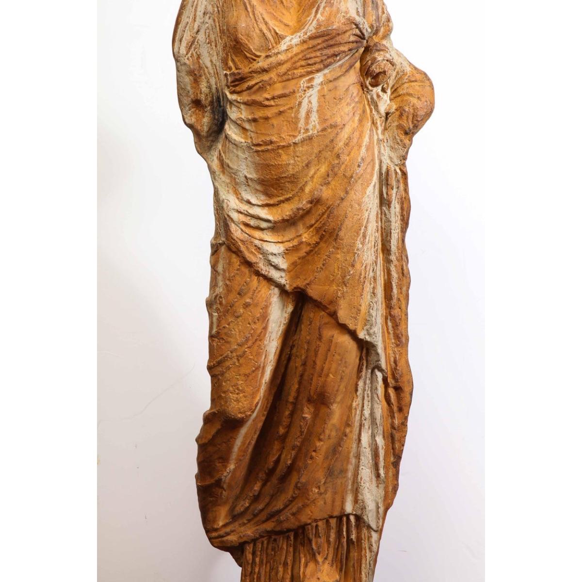 Unknown - Life-Size Roman Style Patinated Fiberglass Torso, after the ...