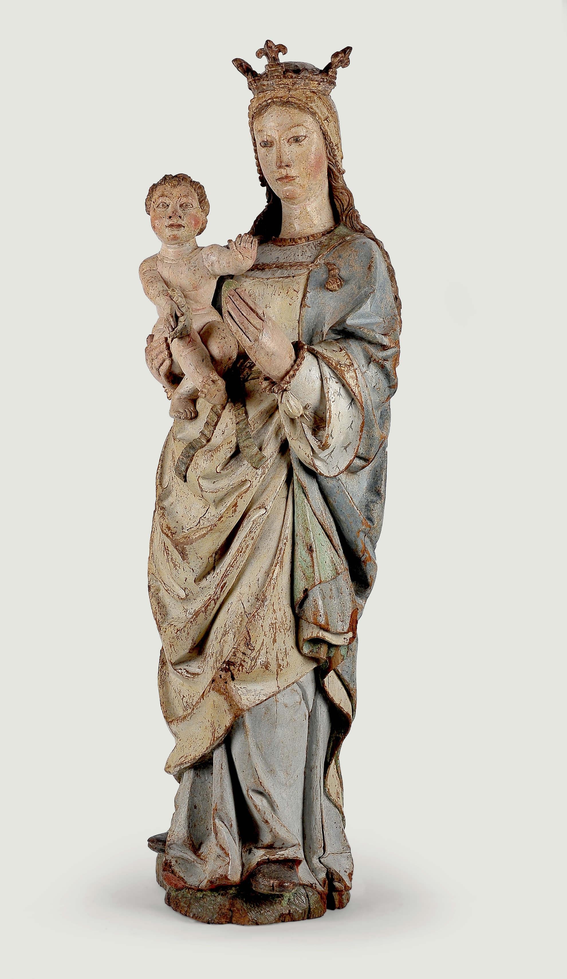 Unknown - Presumed portrait head of Cardinal Jean Rolin, circle of le ...