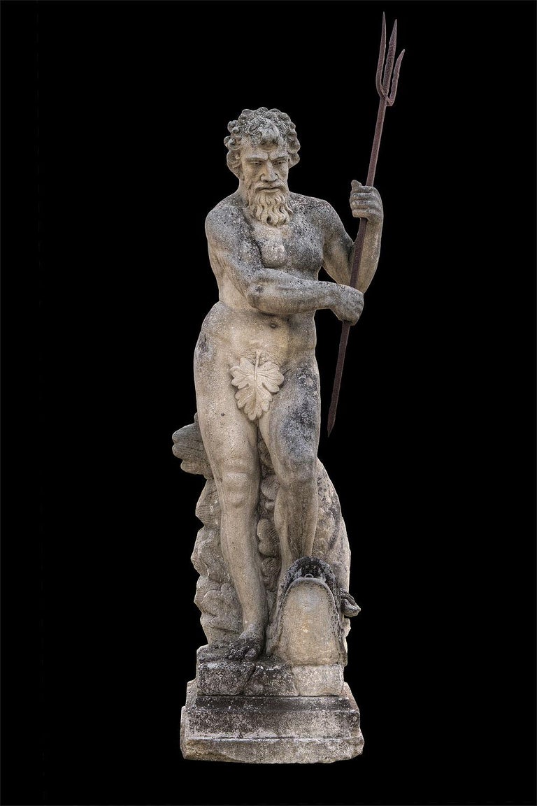 Unknown - Magnificent North Italian 19th Century Stone Sculpture Figure ...