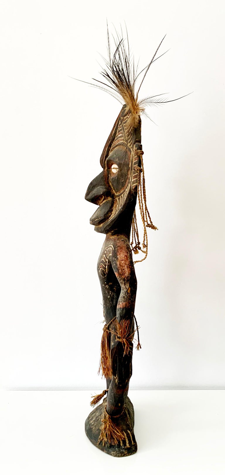 Unknown - Male and Female Ancestor Spirit Figures, Sepik River, Papua ...