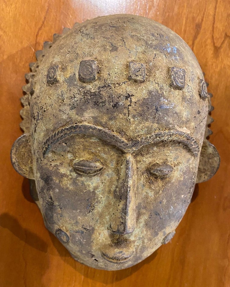 Unknown - MALI BRONZE MASK at 1stDibs