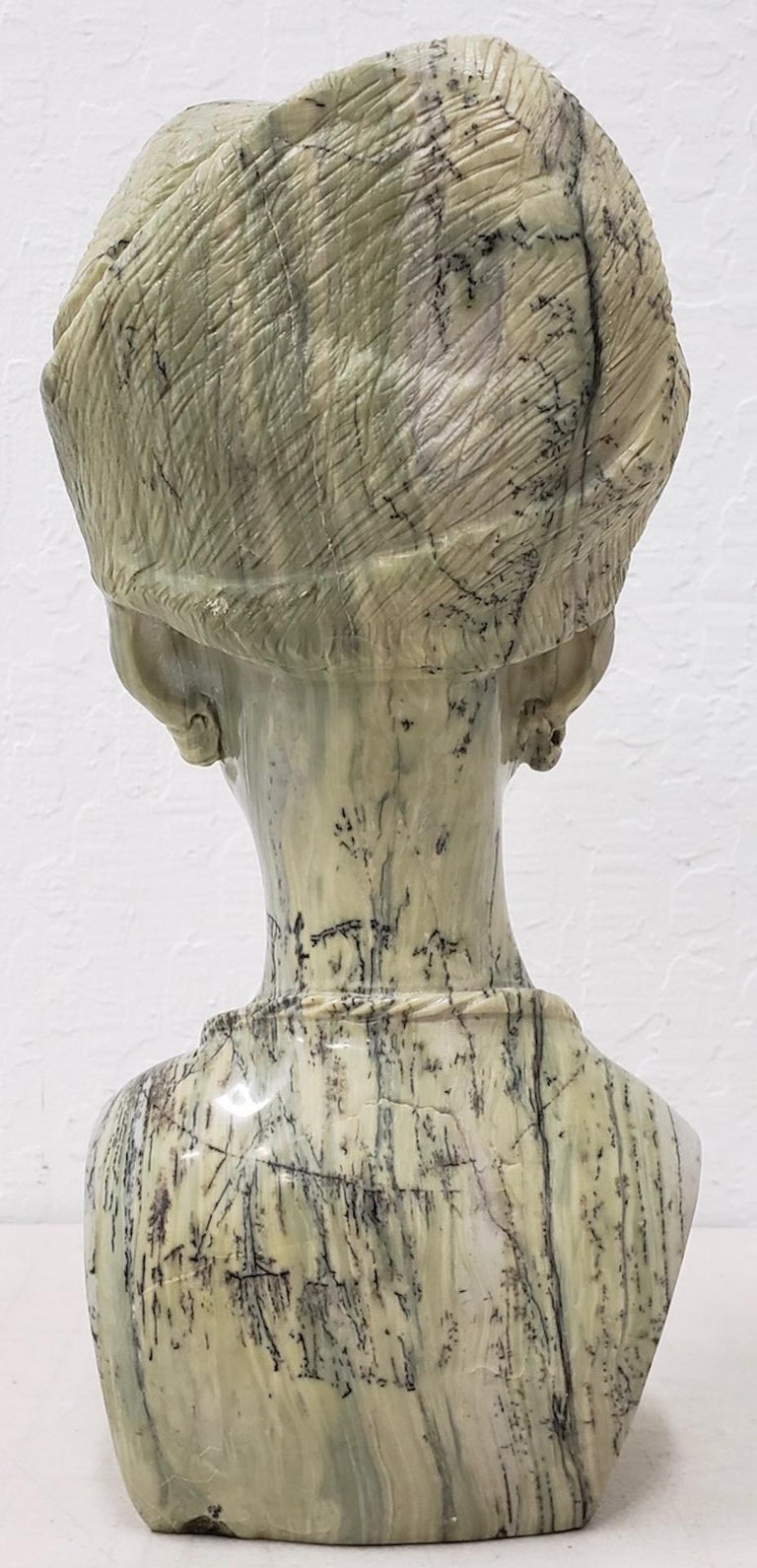 Unknown - Marble Sculpture of a Young African Woman by Kakweza at 1stDibs