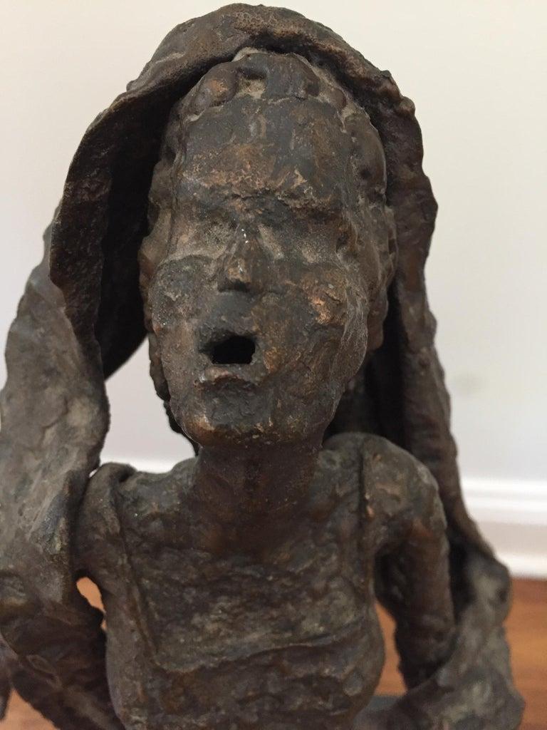 Unknown - Mid-century Brutalist Sculpture, Henry Gamson, Signed and ...