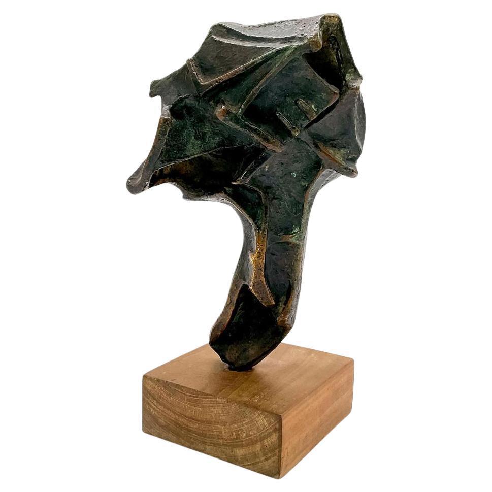 Unknown - Mid Century Modern Brutalist Bronze Sculpture For Sale at 1stDibs