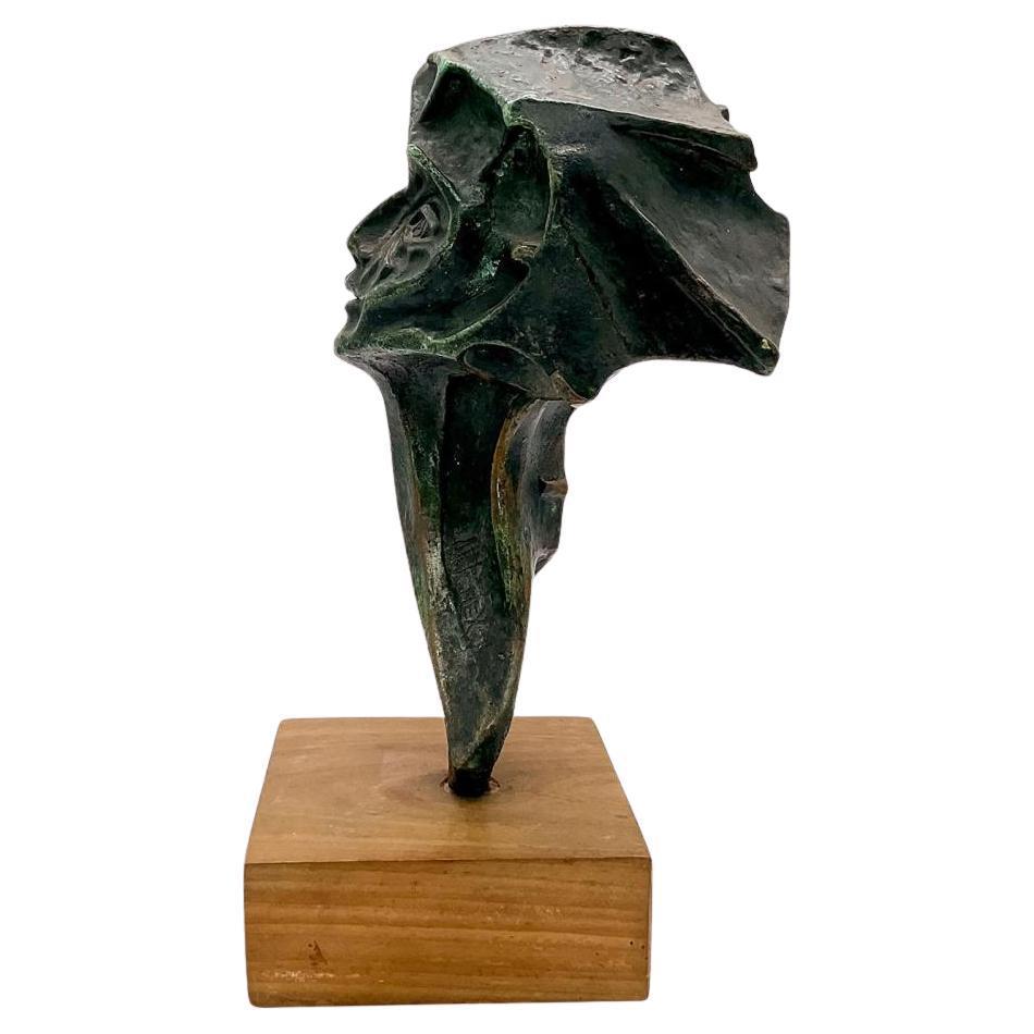 Unknown - Mid Century Modern Brutalist Bronze Sculpture For Sale at 1stDibs
