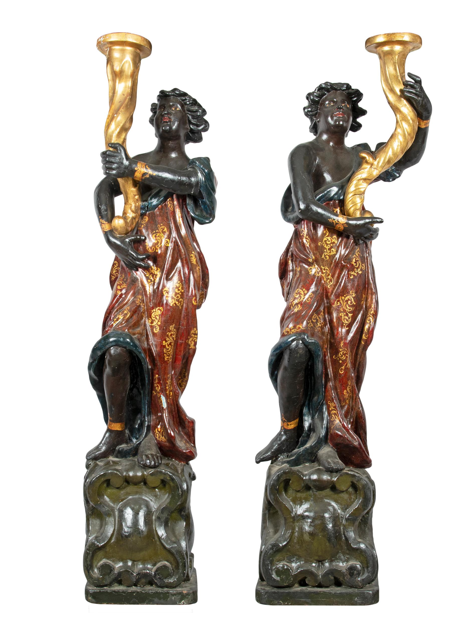 Unknown - 18th White Marble Rococo Style Sculpture Bust of Goddess ...