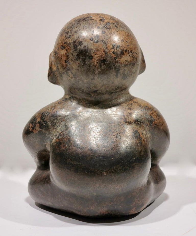 Unknown - Pre-Columbian, Western Mexico, Colima Seated Dwarf figural ...