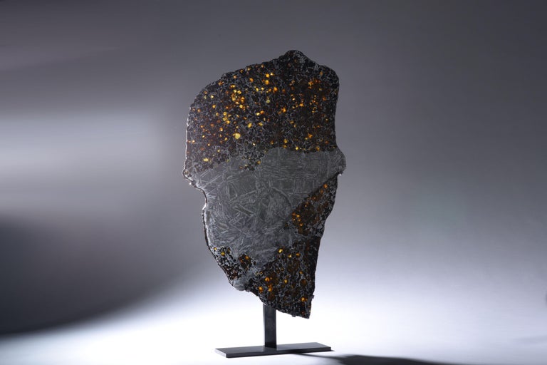 Unknown - Spectacular Large Slice of the Seymchan Meteorite at 1stDibs