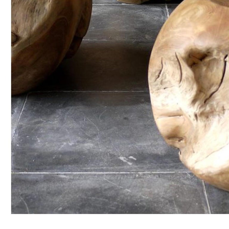 Unknown - Teak Sphere For Sale at 1stDibs