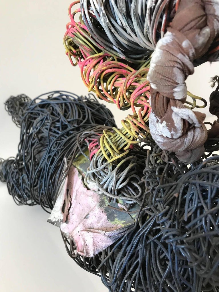 Unknown - Untitled (Wired Jockey on Horse Sculpture) For Sale at ...