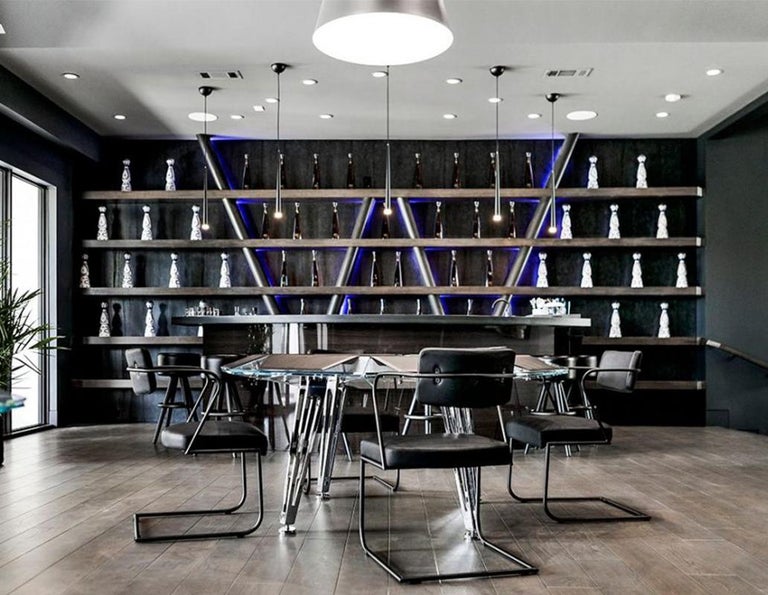 Modern 8 Player Poker Table With Marble Details by Impatia For Sale at ...