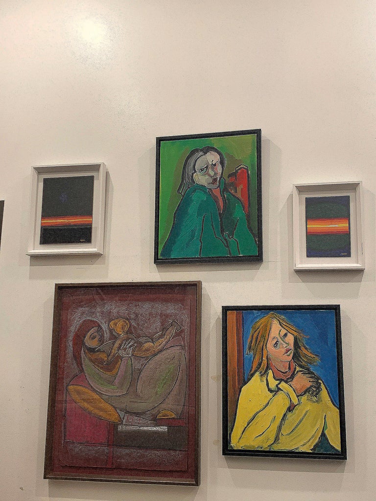 Untitled Painting by California Artist Fay Singer at 1stDibs