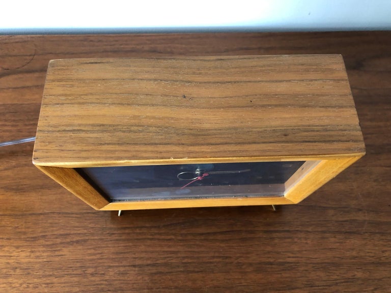 Unusual 1950s TV Clock at 1stDibs