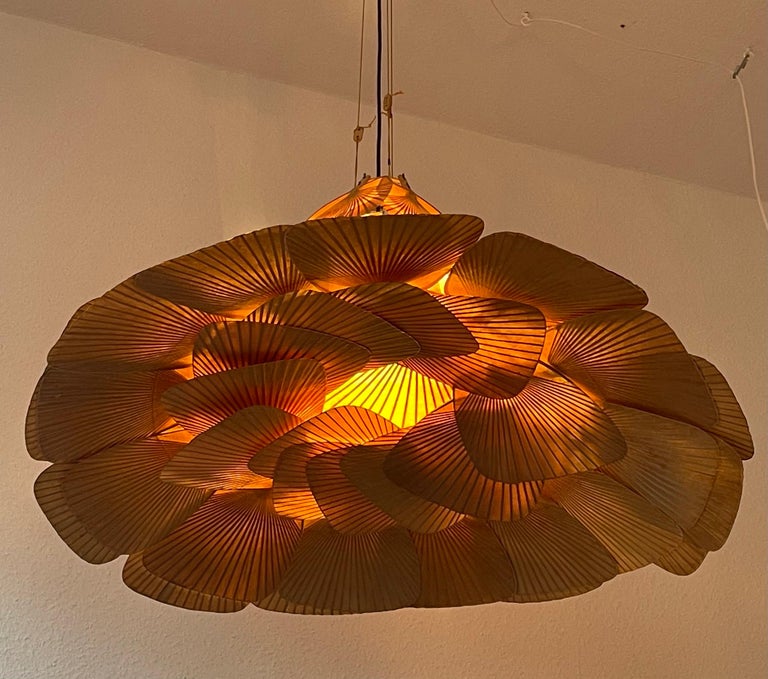 Insolite lustre Uchiwa 60 Fan « Roku-Ju » d'Ingo Maurer pour Design M ...