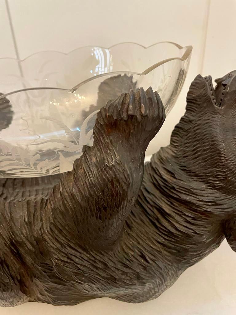 Unusual Antique 19th Century Victorian Black Forest Bear For Sale at ...