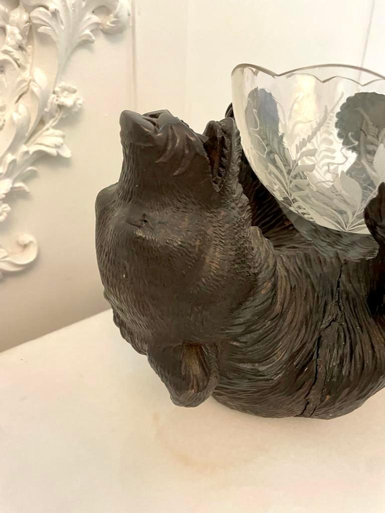 Unusual Antique 19th Century Victorian Black Forest Bear For Sale at ...