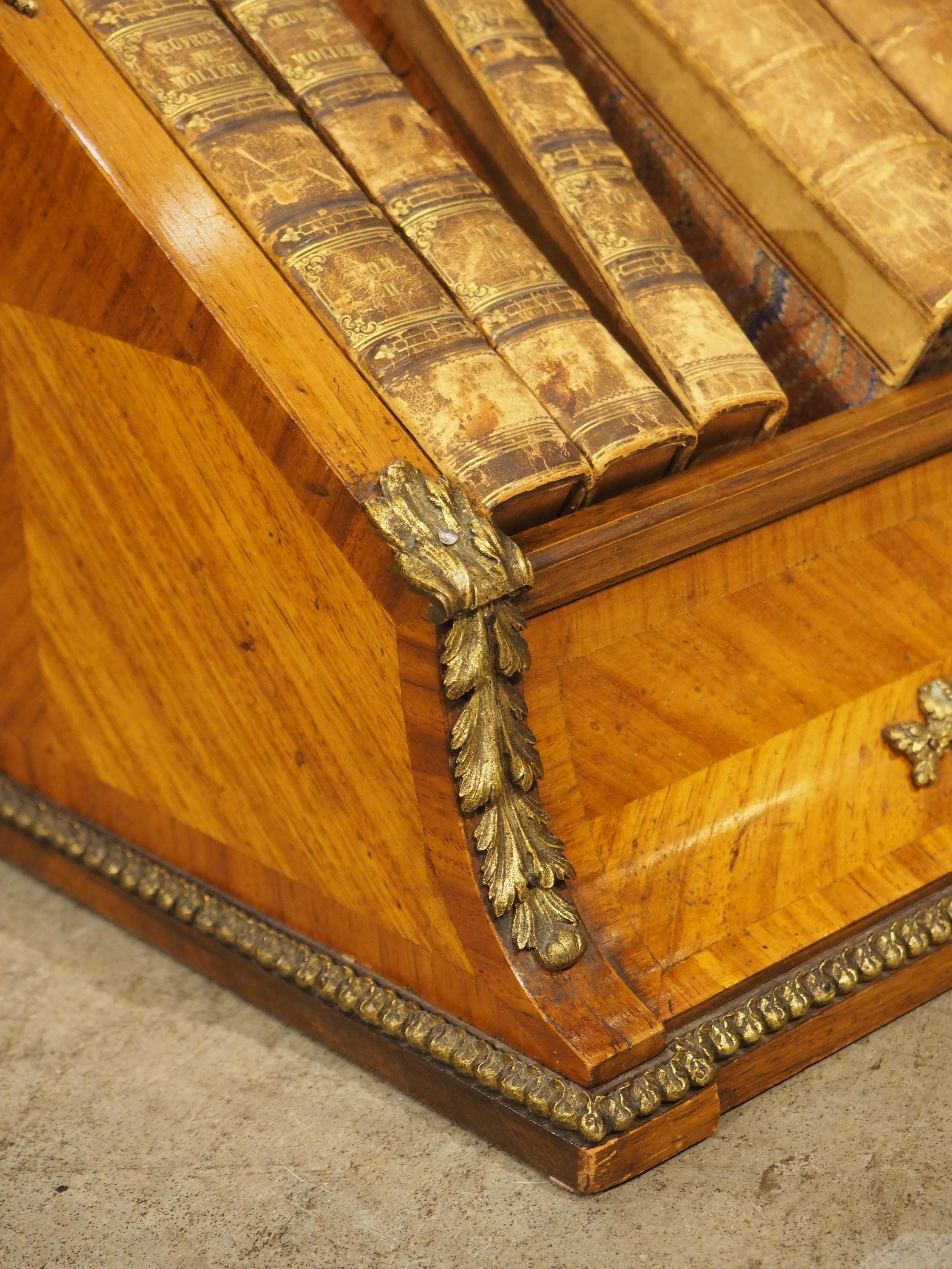 Unusual Antique French Desktop Bookcase with Ormolu Mounts, Circa 1890 ...