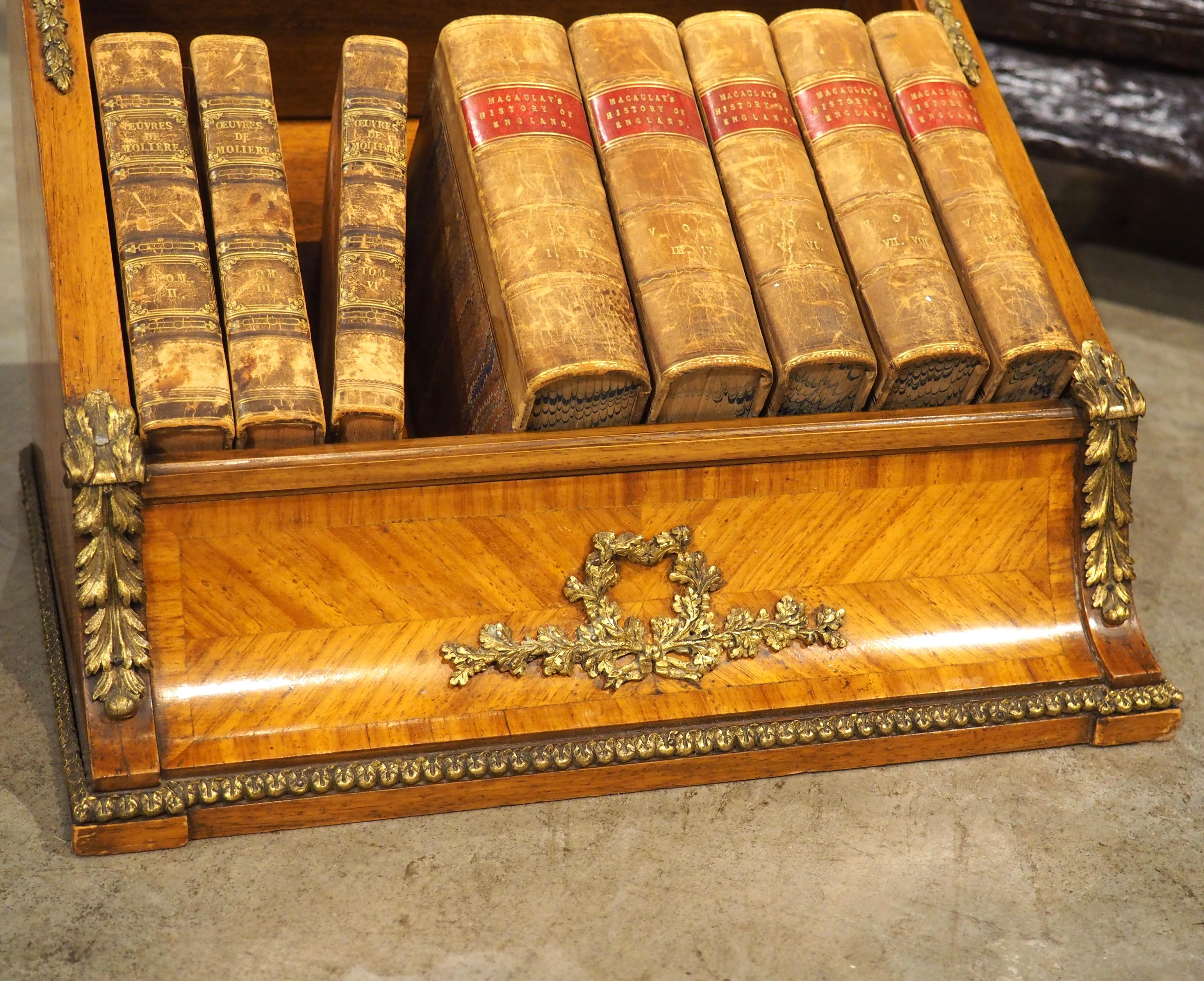 Unusual Antique French Desktop Bookcase with Ormolu Mounts, Circa 1890 ...