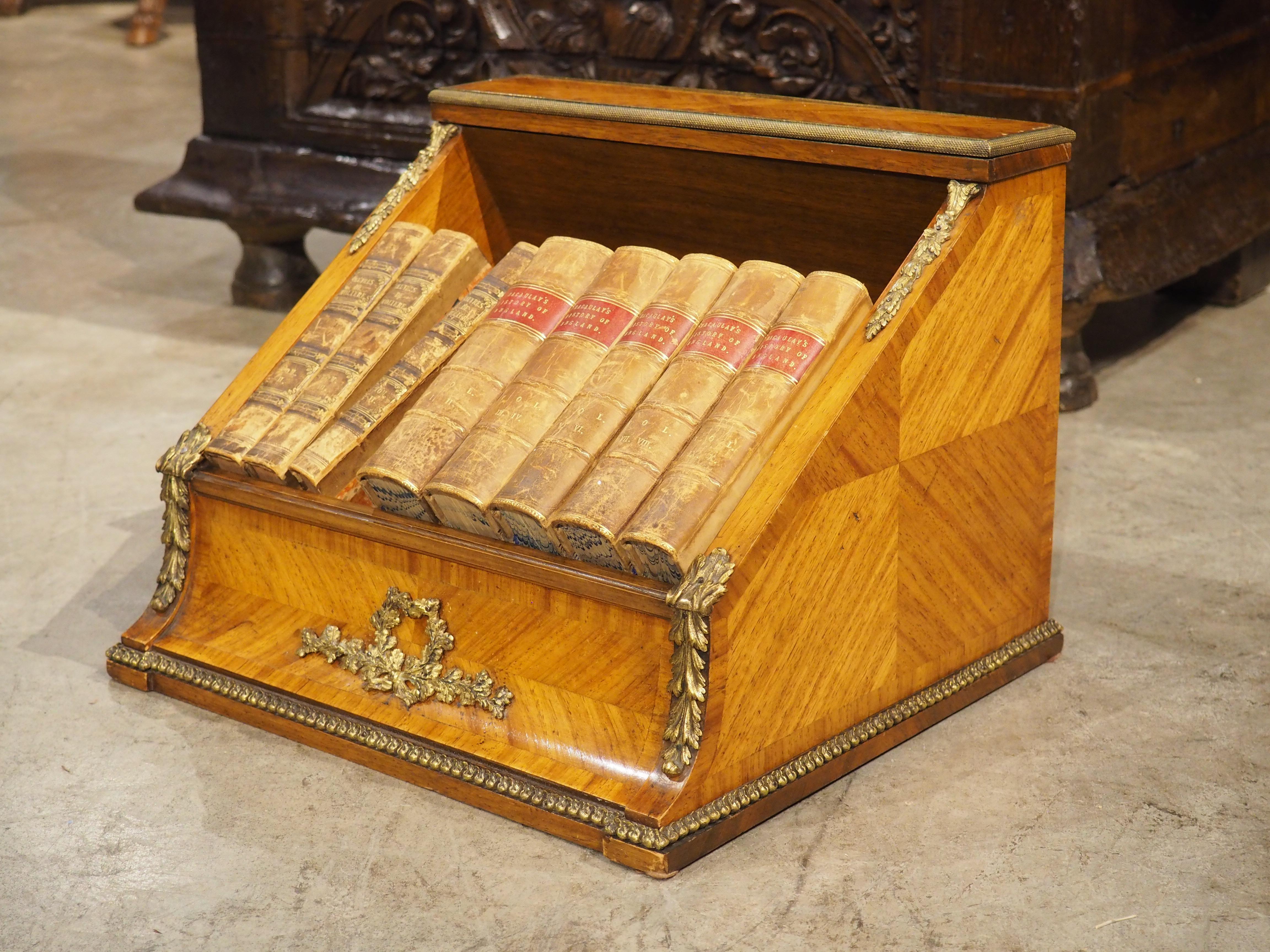 Unusual Antique French Desktop Bookcase with Ormolu Mounts, Circa 1890 ...