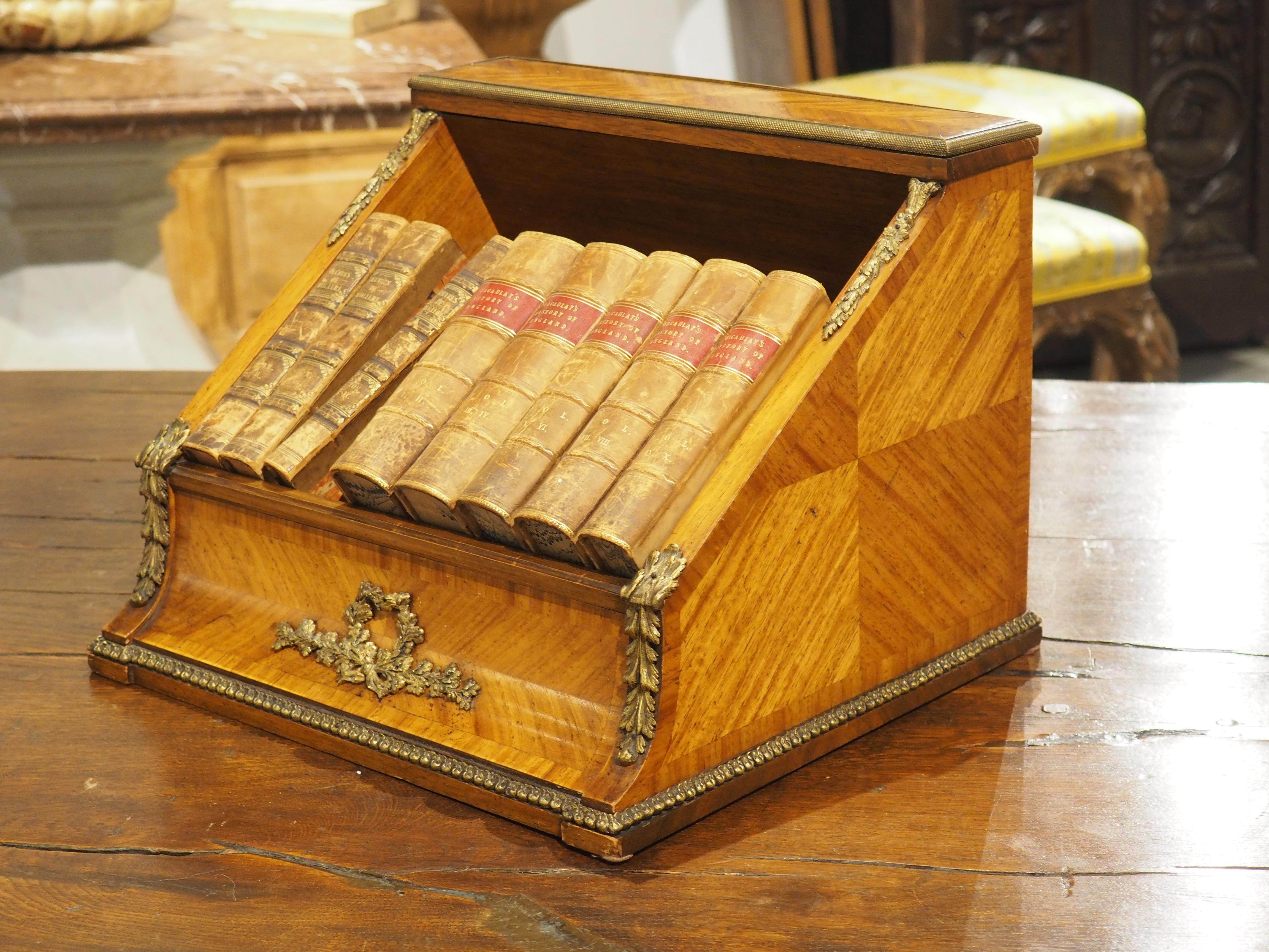 Unusual Antique French Desktop Bookcase with Ormolu Mounts, Circa 1890 ...