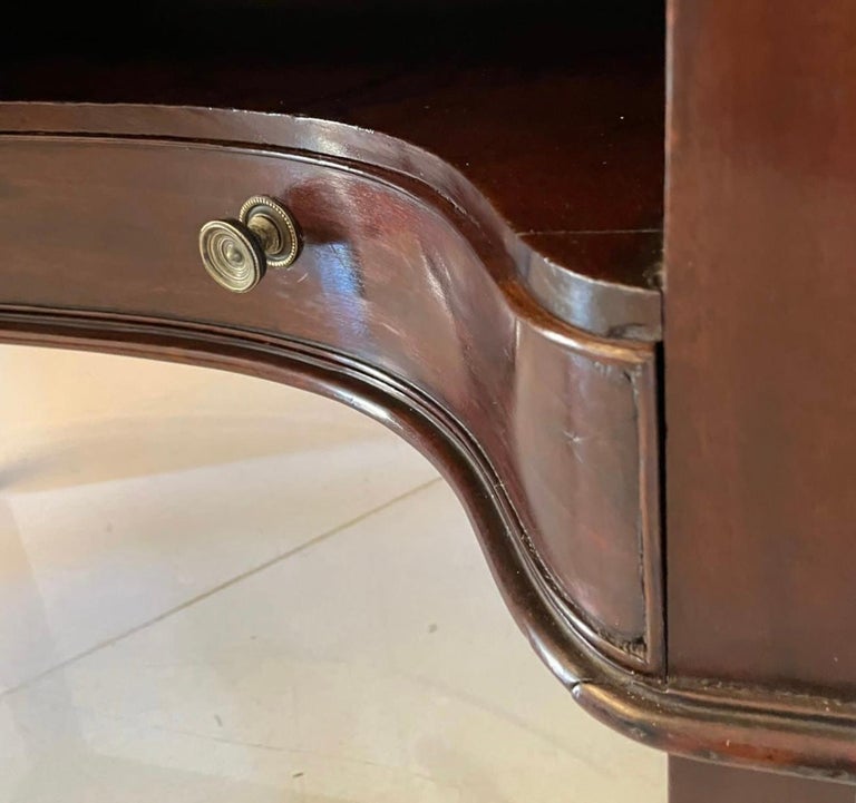 Unusual Antique George III Mahogany Silver/Bedside Table For Sale at ...
