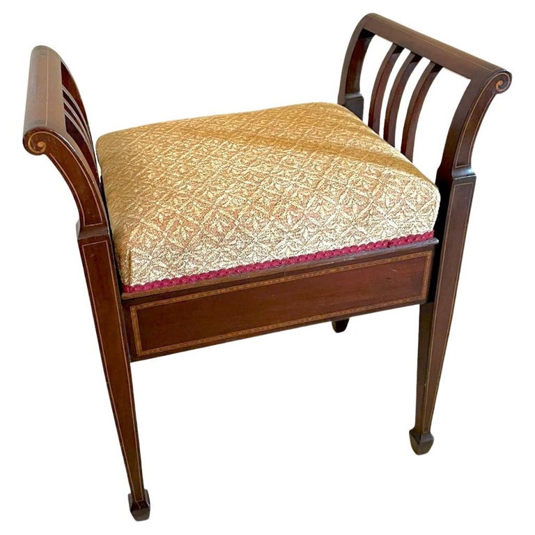 Unusual Antique George III Quality Mahogany Freestanding Side Table For ...