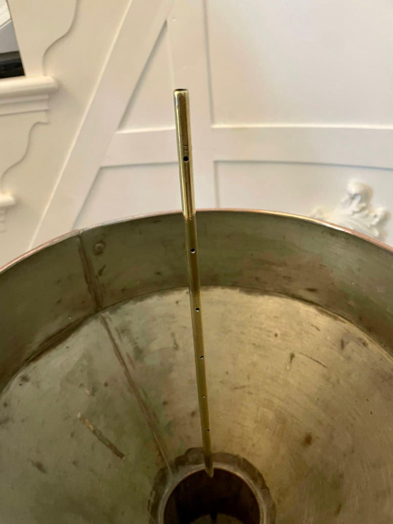 Unusual Antique Victorian Quality Copper Funnel For Sale at 1stDibs