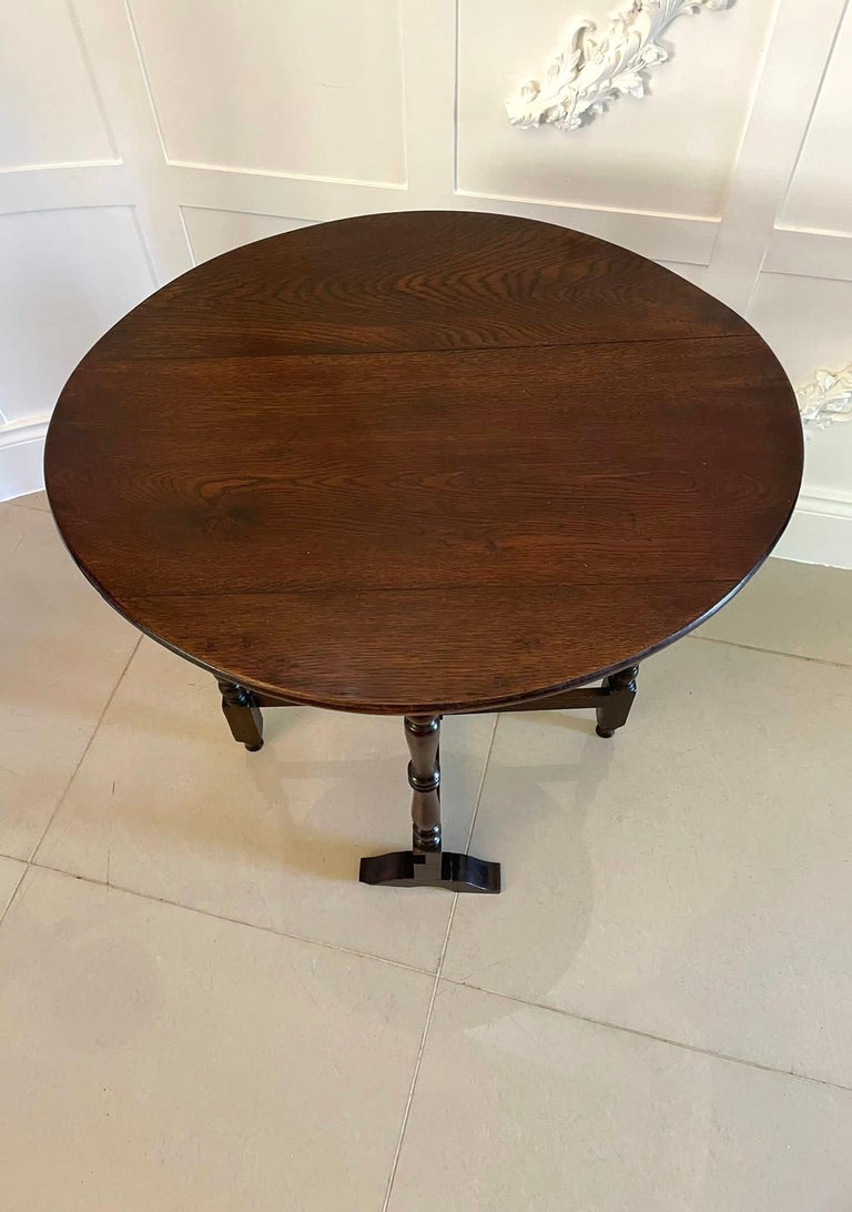Unusual Antique Victorian Quality Oak Coaching Table For Sale at 1stDibs