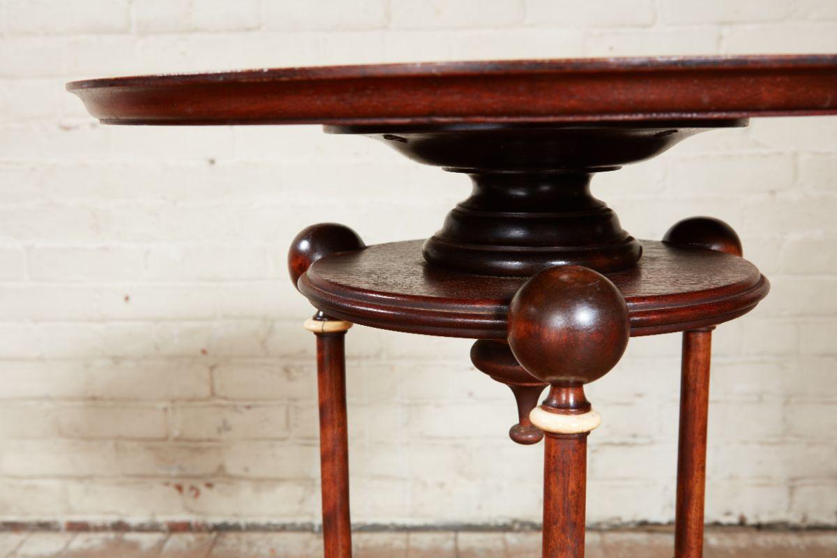 Unusual Arts and Crafts Table by Howard and Sons For Sale at 1stDibs