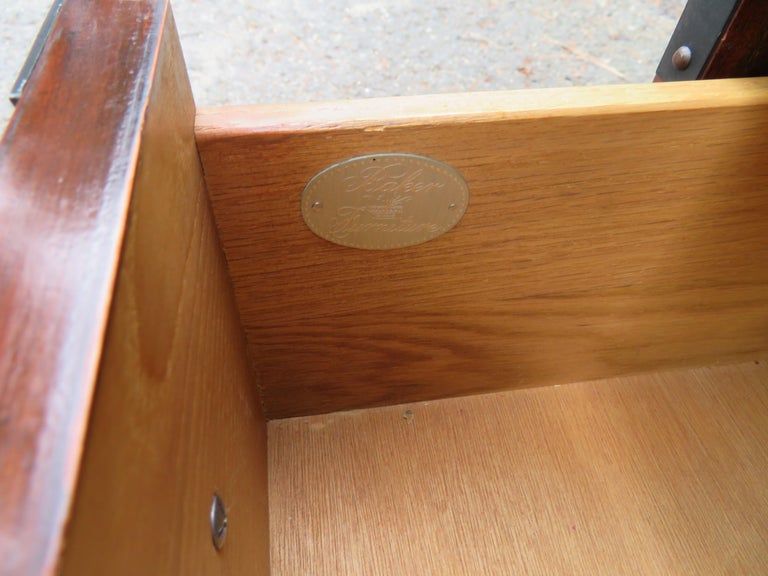 Unusual Baker Chinoiserie Modular Chest Bookcase Shelf Mid-Century ...