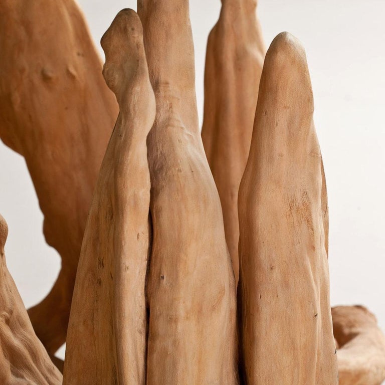 Unusual Cypress Root Table Base, 1960s at 1stDibs