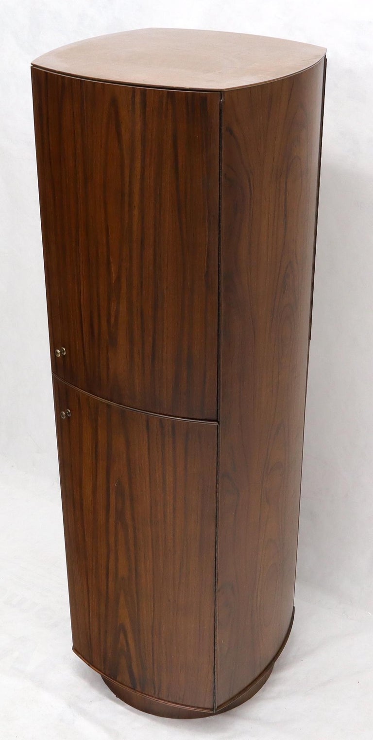 Unusual Double Sided Swivel Cylinder Shape Dresser Cheval Mirror Combo ...