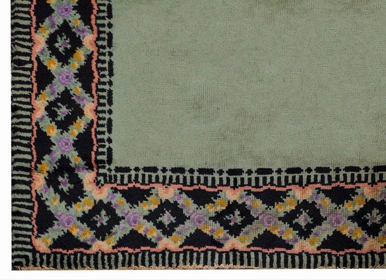 Unusual Early 20th Century Austrian Rug For Sale at 1stDibs