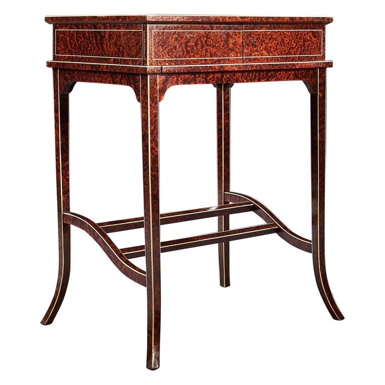 Unusual Early 20th Century French Thuya Wood Metamorphic Writing Table ...
