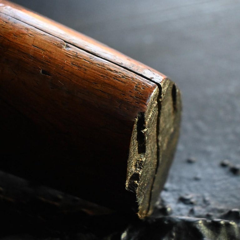 Unusual English Treen Folk Art Carved Arm For Sale at 1stDibs