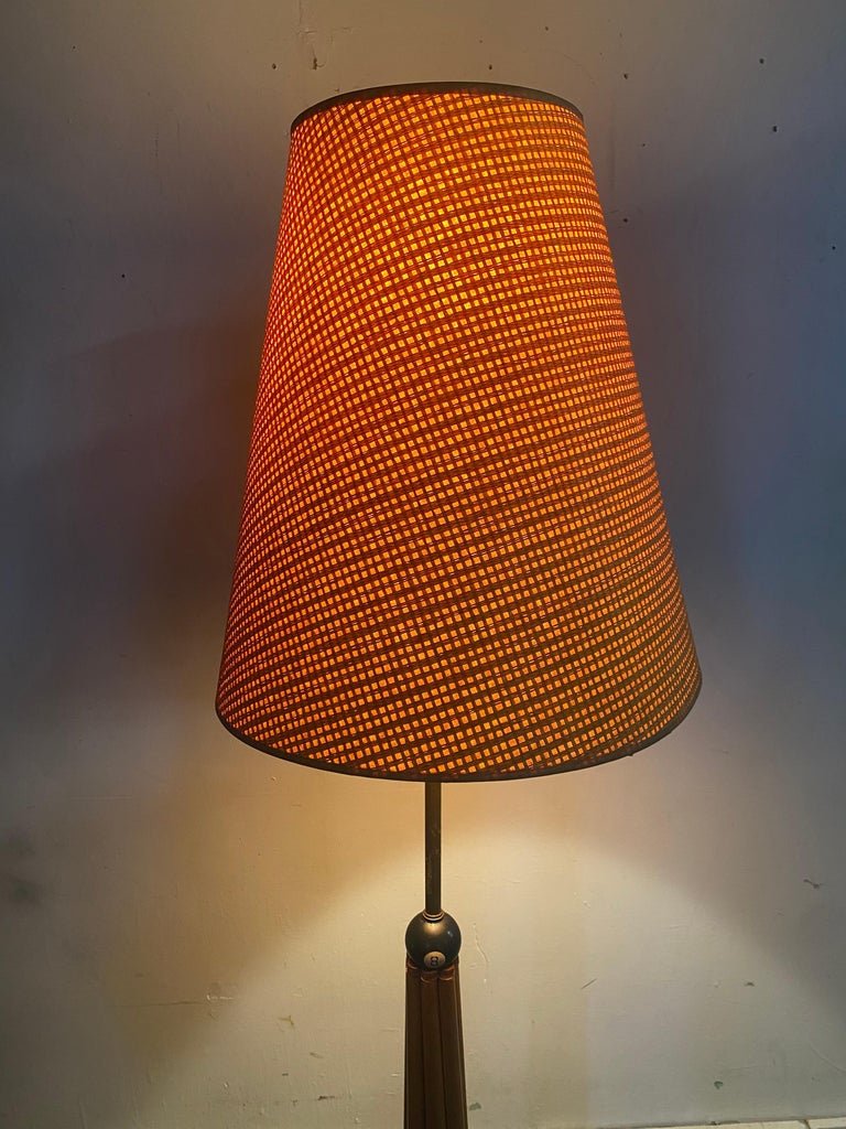 Unusual Folk Art, Bespoke Billiard Themed Floor Lamp, 8-Ball, Modernist ...