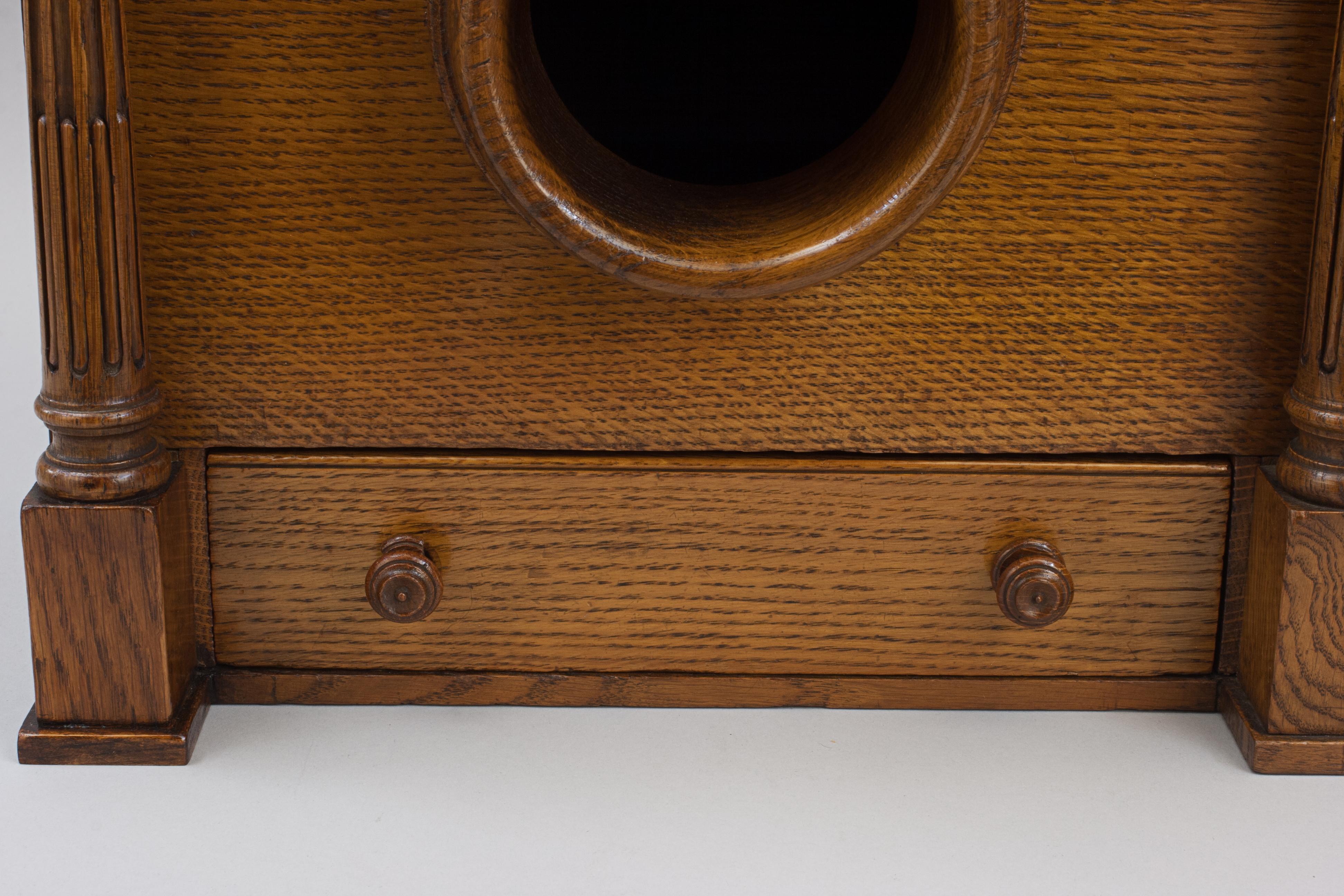 Unusual Masonic Oak Ballot Box. For Sale at 1stDibs