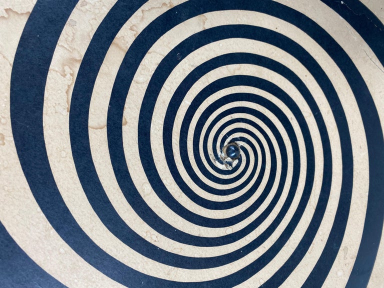 Unusual Mesmerizing Hand Built Hypnotic Wheel, by Melvin Powers, 1951 ...