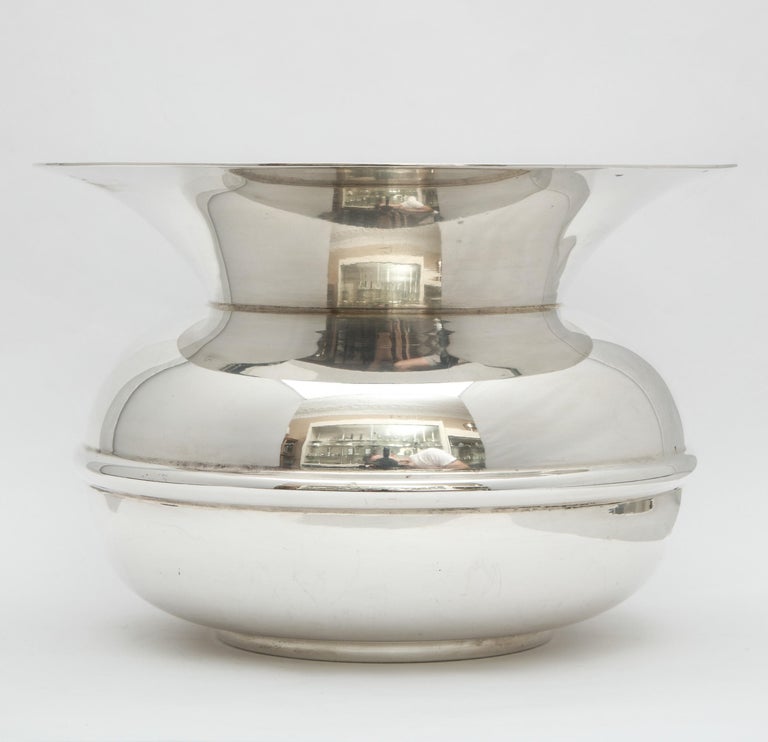 Unusual Mid-Century Sterling Silver Spittoon by Tiffany and Co. at 1stDibs
