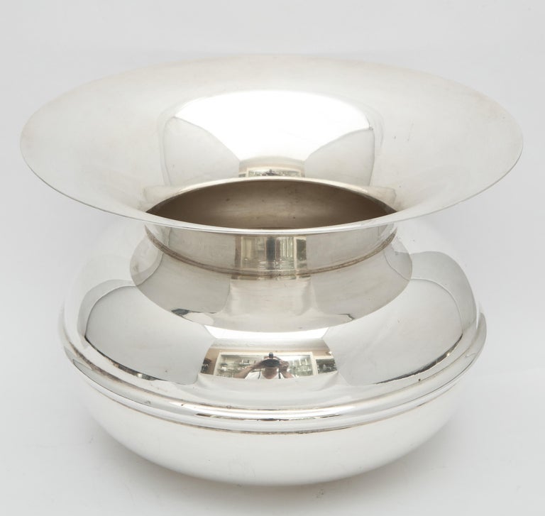 Unusual Mid-Century Sterling Silver Spittoon by Tiffany and Co. at 1stDibs