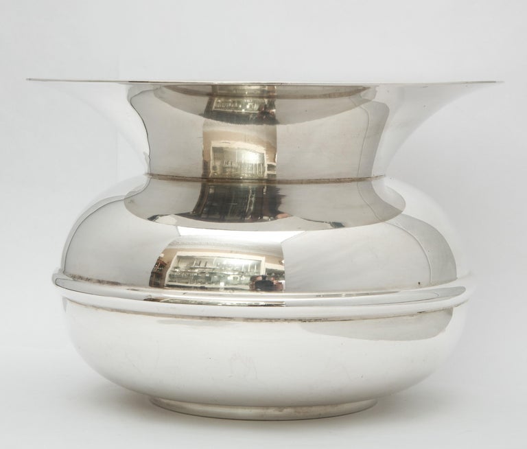 Unusual Mid-Century Sterling Silver Spittoon by Tiffany and Co. at 1stDibs